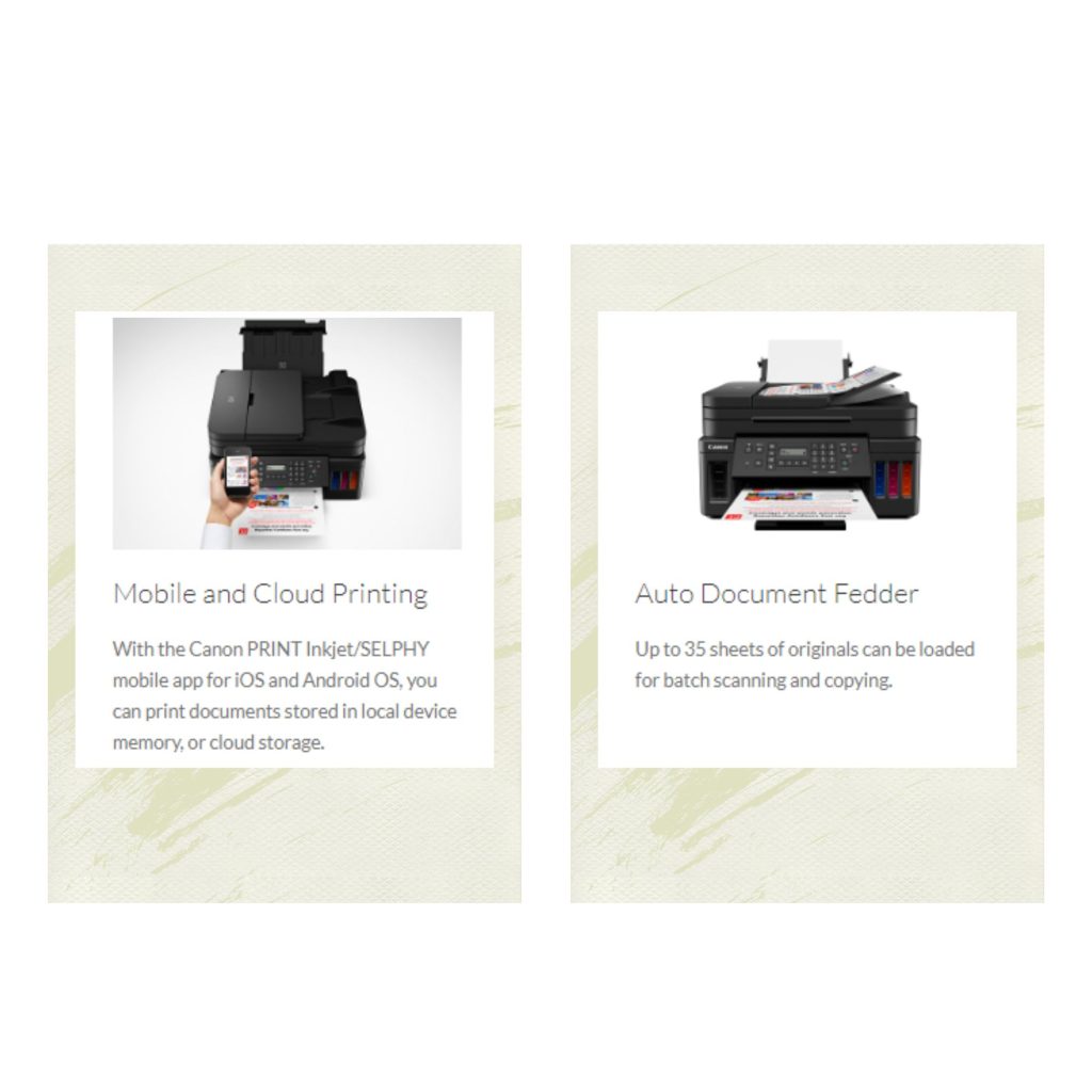 Canon PIXMA G7070 AIO All-In-One with Fax (Print/Scan/Copy/Fax ...