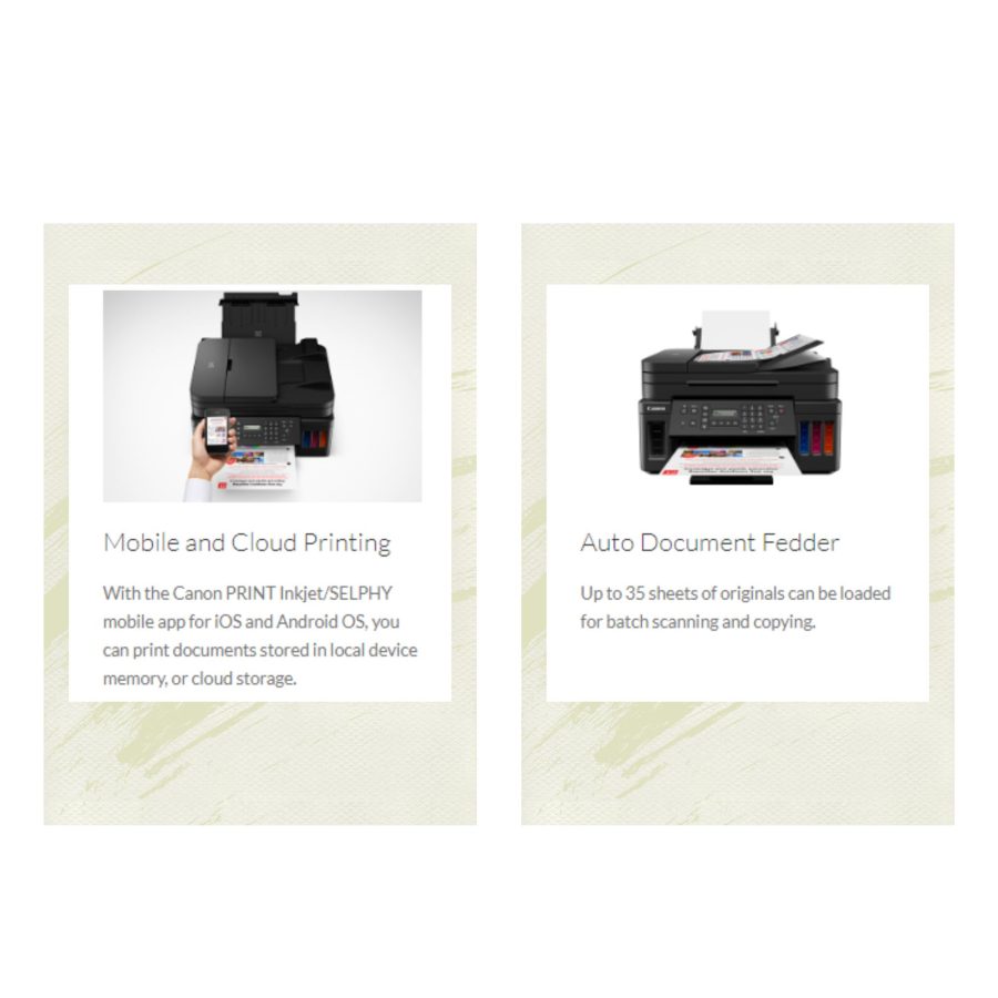 Canon PIXMA G7070 AIO All-In-One with Fax (Print/Scan/Copy/Fax ...