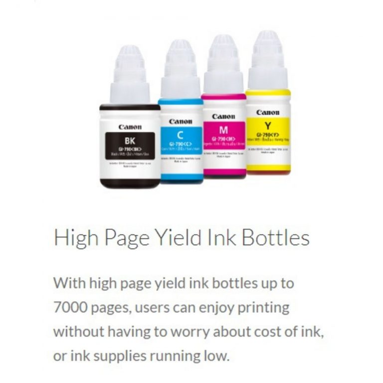 CANON PIXMA G3000 AIO ALL IN ONE (PRINT/SCAN/COPY) REFILLABLE INK TANK ...