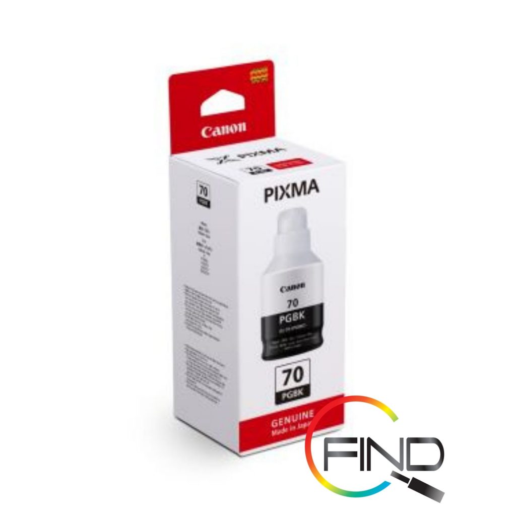 Canon GI-70 Black Ink Cartridge (170ml) for GM2070/GM4070/G5070/G6070 ...