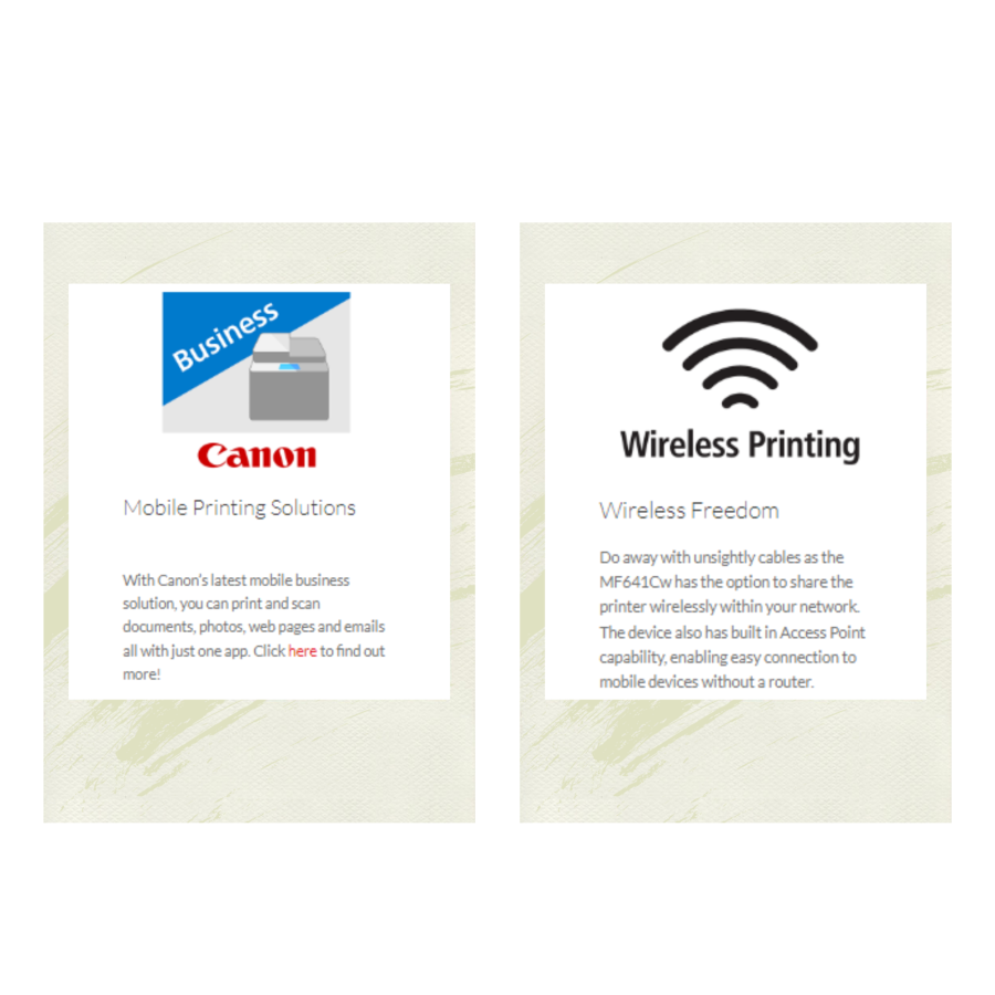 CANON imageCLASS MF641Cw Compact and Efficient 3-in-1 Colour ...