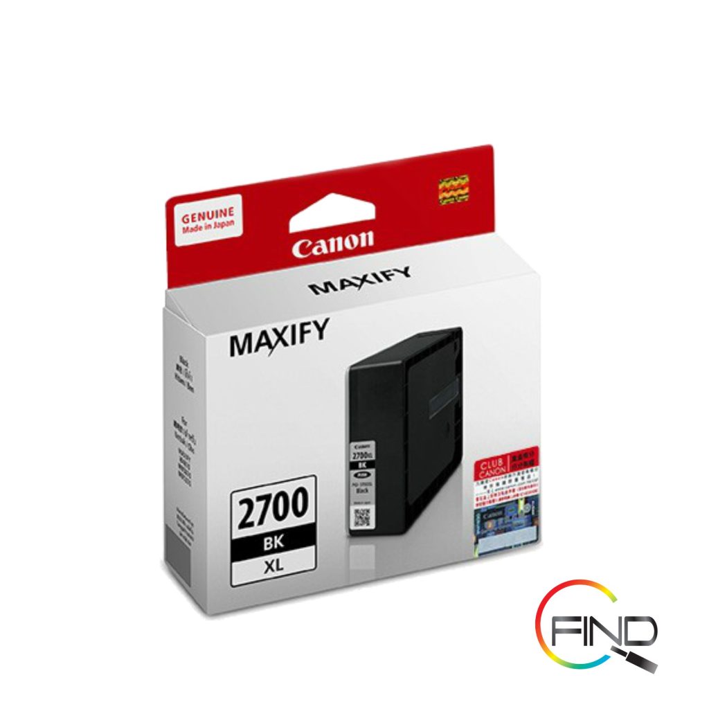 CANON PGI-2700XL BLACK CARTRIDGE (70ml) for MAXIFY iB4070/ iB4170 ...