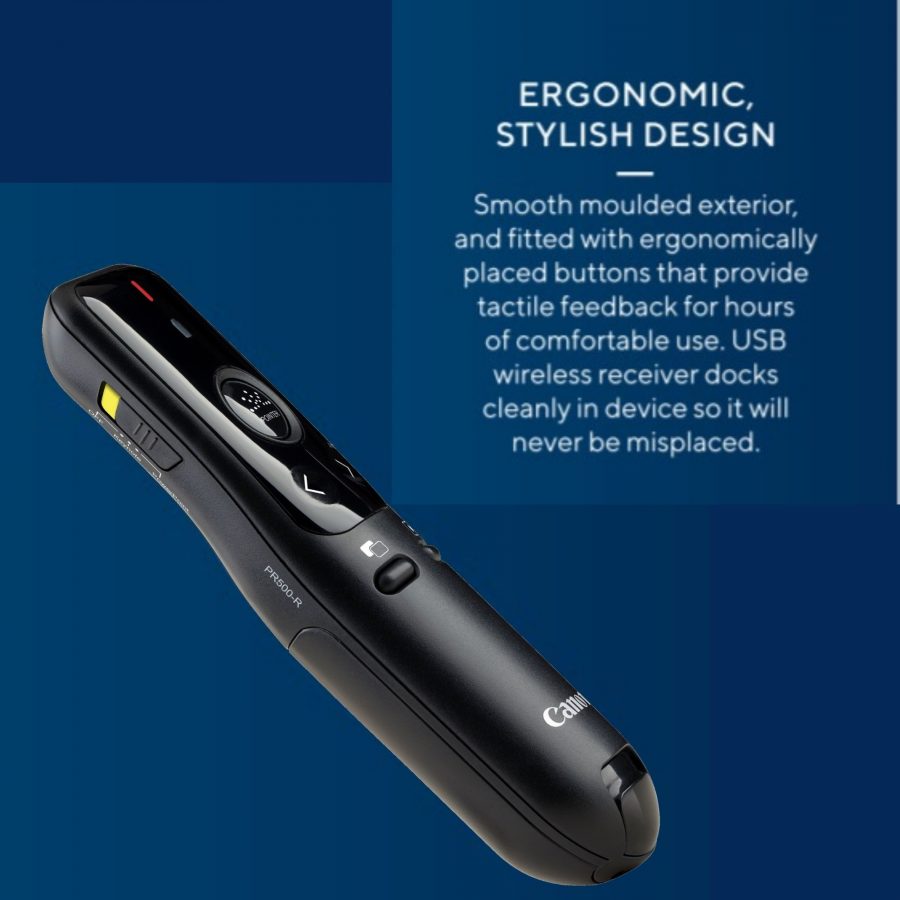 Canon PR500-R Professional Wireless Presenter with Battery Indicator ...