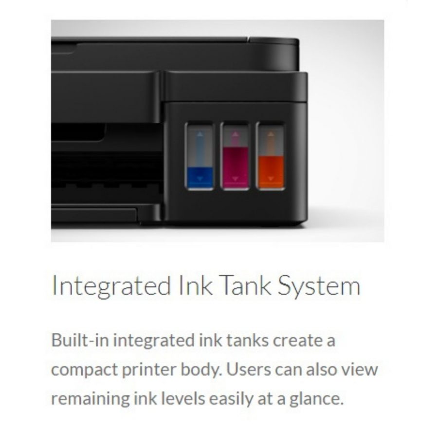 CANON PIXMA G3000 AIO ALL IN ONE (PRINT/SCAN/COPY) REFILLABLE INK TANK ...