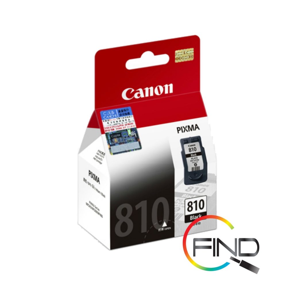 CANON PG-810 BLACK 9ML CARTRIDGE for iP2770/2772, MP245/237/258/287/486 ...