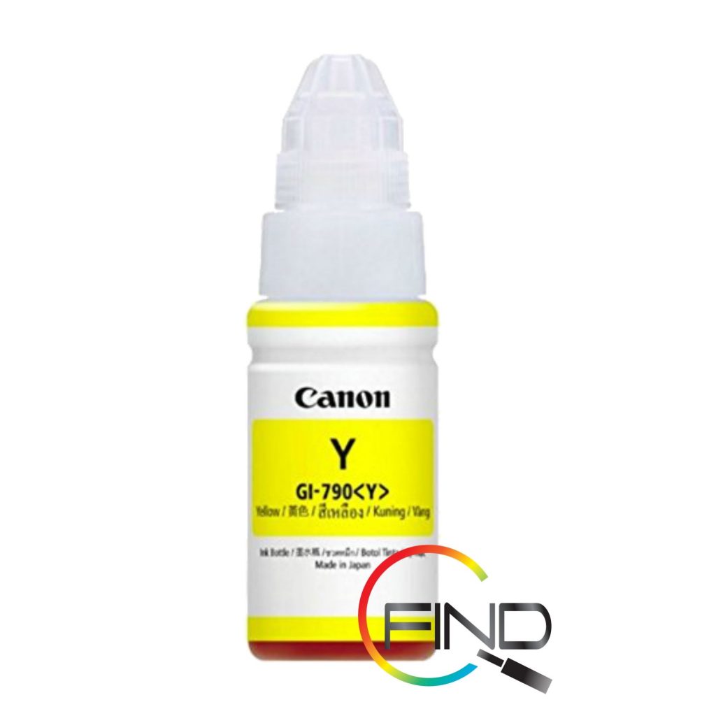 CANON GI-790 YELLOW CARTRIDGE FOR G1000 / G1010 / G2000 / G2010 / G3000 ...