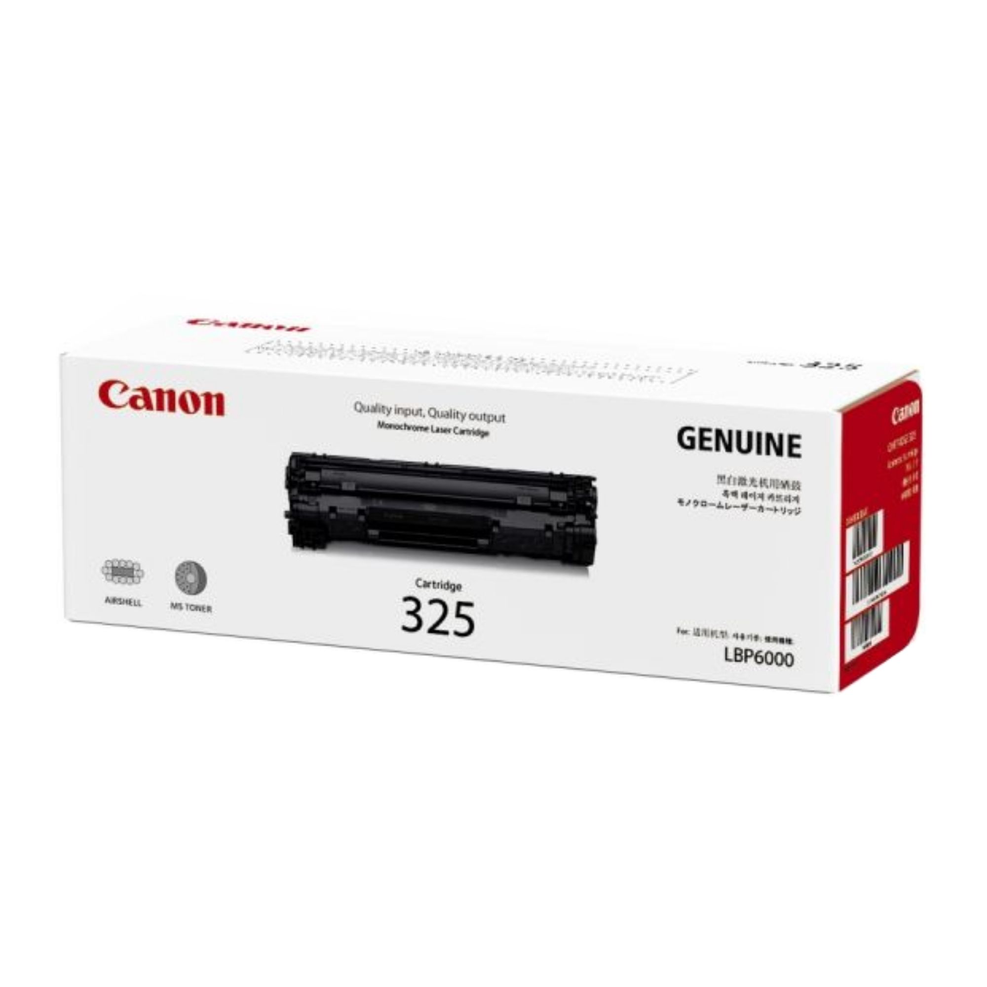 CANON CART 325 TONER for LBP-6000/ LBP-6030/ LBP-6030w /MF3010 Printer ...
