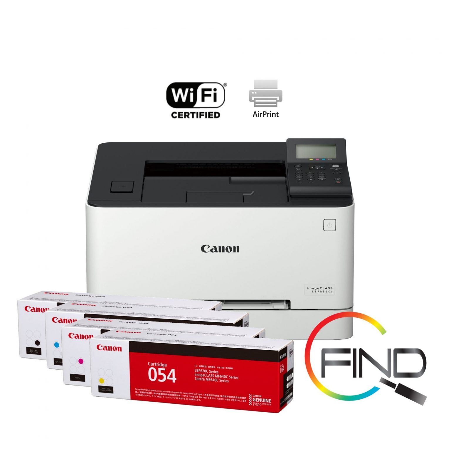 Canon imageCLASS LBP621Cw A4 Color Laser Beam Wi-Fi Printer – FindC