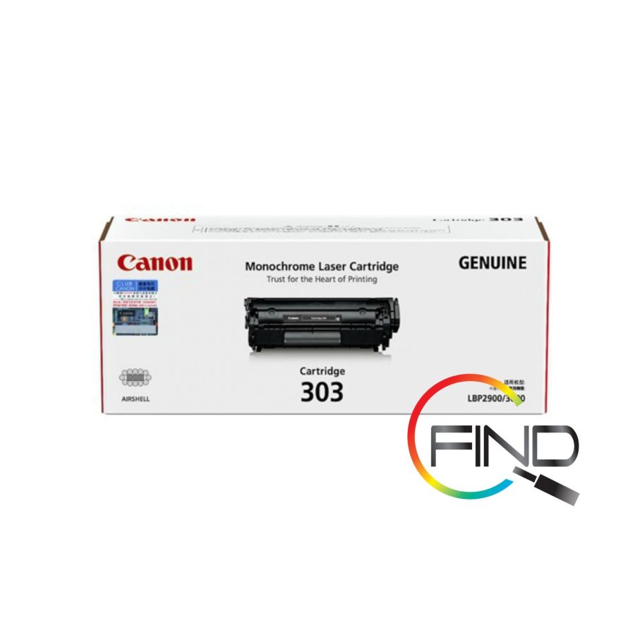 Canon Cart 303 Toner for LBP-2900 / LBP-3000 Printer – FindC
