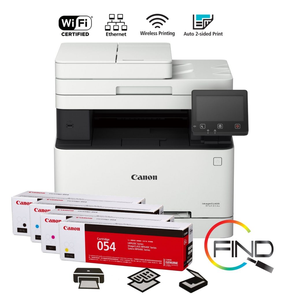 Canon imageCLASS MF643Cdw Smart and Productive 3-in-1 Colour ...