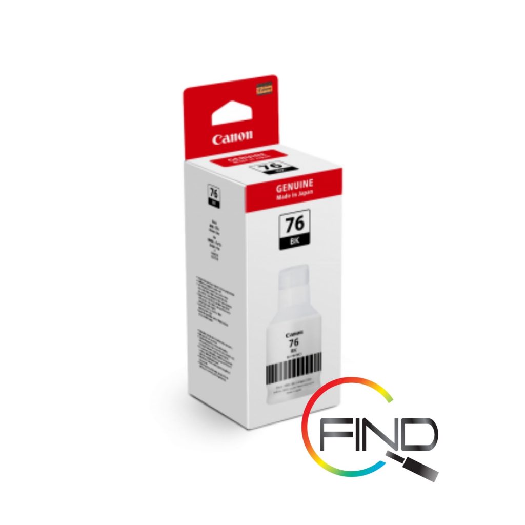 Canon GI-76 Pigment Black Cartridge (170ml) for GX3070/GX4070/GX5070 ...