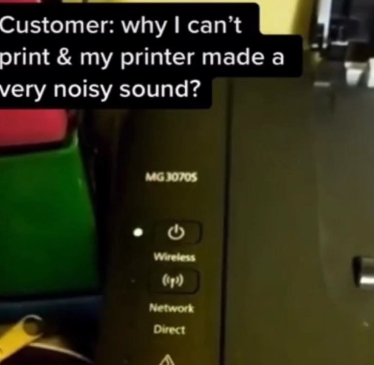 Printer had Noisy Sound – FindC
