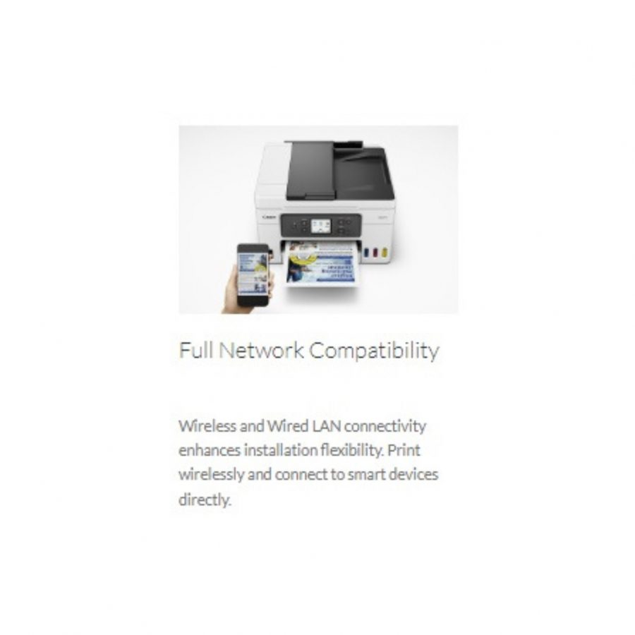Canon MAXIFY GX4070 High-Performance Wireless Ink Tank A4 Printer for ...