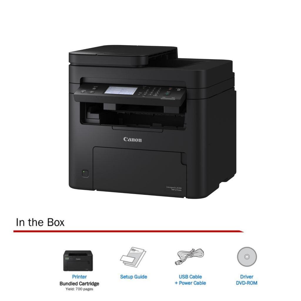 Canon imageCLASS MF274dn All-in-One (Print/Copy/Scan) with duplex, auto ...