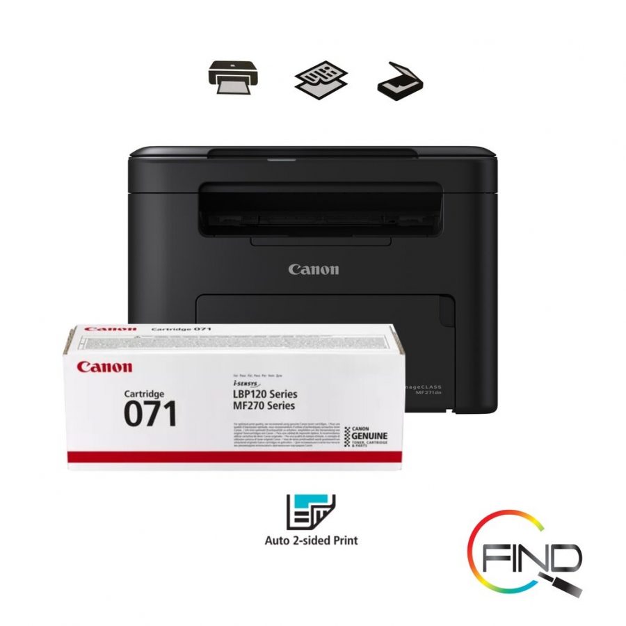 Canon imageCLASS MF271dn All-in-One (Print/Copy/Scan) with duplex ...
