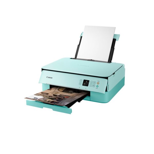 Canon PIXMA TS5370a (Black/Green/Pink) Compact Wireless Photo All-In ...