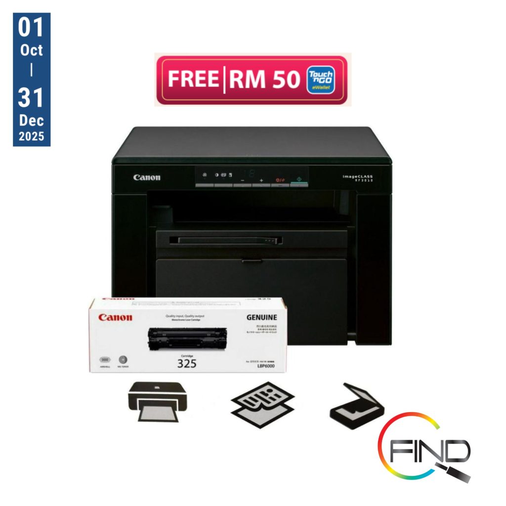 Canon MF3010 AIO Laser Printer (Print/Scan/Copy) – FindC