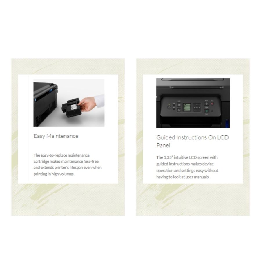 Canon PIXMA G3770 (Black/Red/White) AIO Wireless Refillable Ink Tank ...