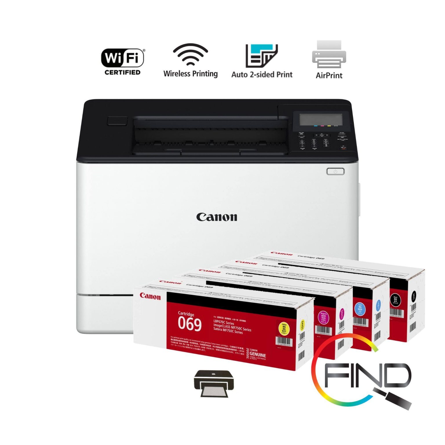 Canon imageCLASS LBP-673CDW COLOUR LASER PRINTER – FindC