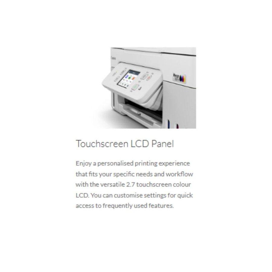 Canon PIXMA G4780 AIO A4 Printer Print/Scan/Copy Wireless Refillable ...