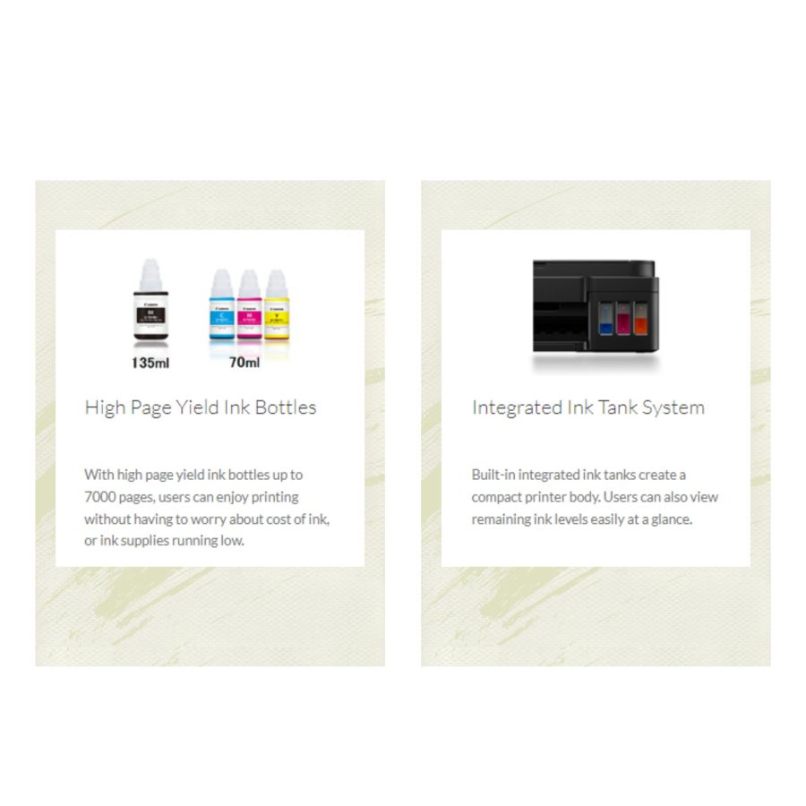 CANON PIXMA G4010 AIO ALL IN ONE (PRINT/SCAN/COPY/FAX) REFILLABLE INK ...